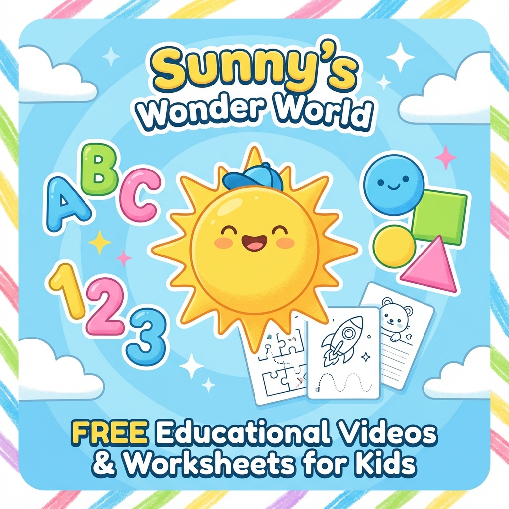 Free Printable Math Worksheets for Preschool | Numbers 1-10 PDF | Sunny ...